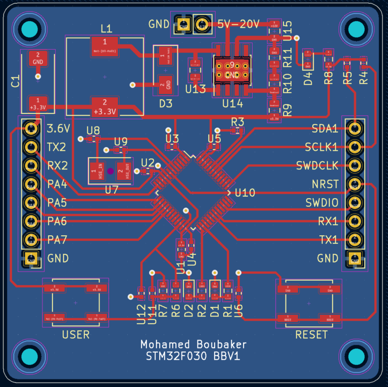 Build a Custom STM32 PCB with KiCad